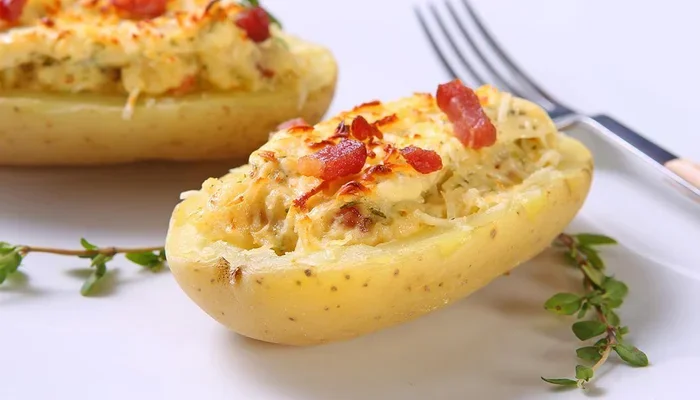 Como Fazer Batata Recheada Do Outback, Perfeito Para Um Almoço Ou Um ...