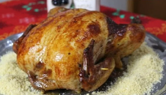 Frango Assado Inteiro Fácil De Fazer E Temperar